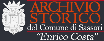 ARCHIVIO STORICO "ENRICO COSTA" – archivio storico del Comune di Sassari